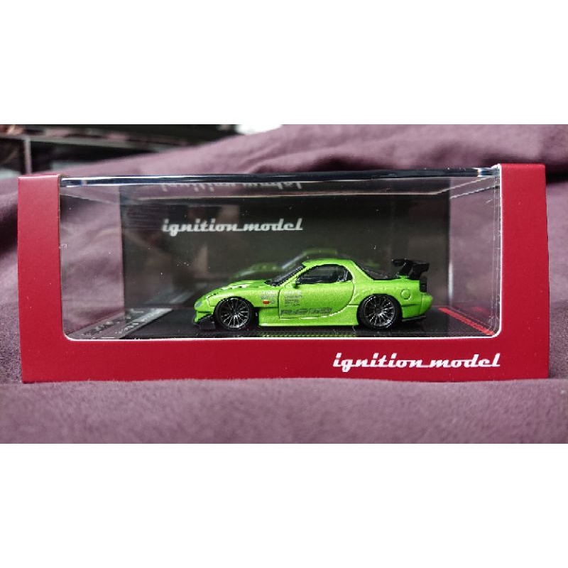 Ignition Model 1/64 Mazda RX-7 FD3S RE Amemiya RX7 green metallic not Tomica Kyosho Tarmac Inno ...