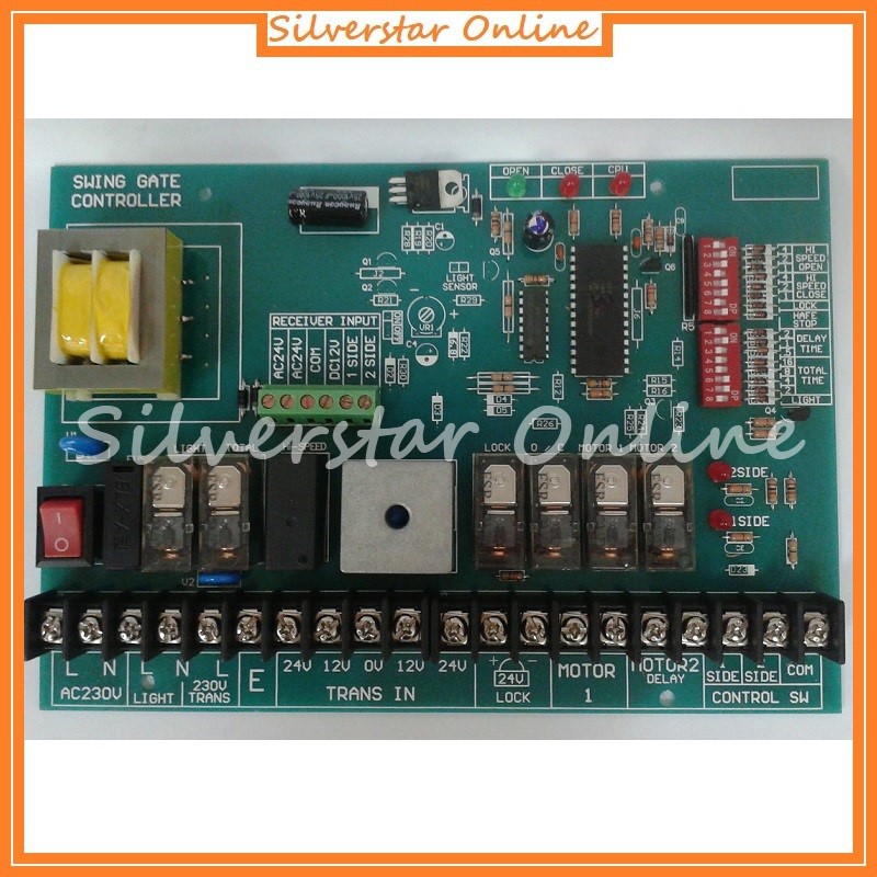 M808 Autogate Timer Swing Control Board PCB Panel Automatic Gate Auto ...
