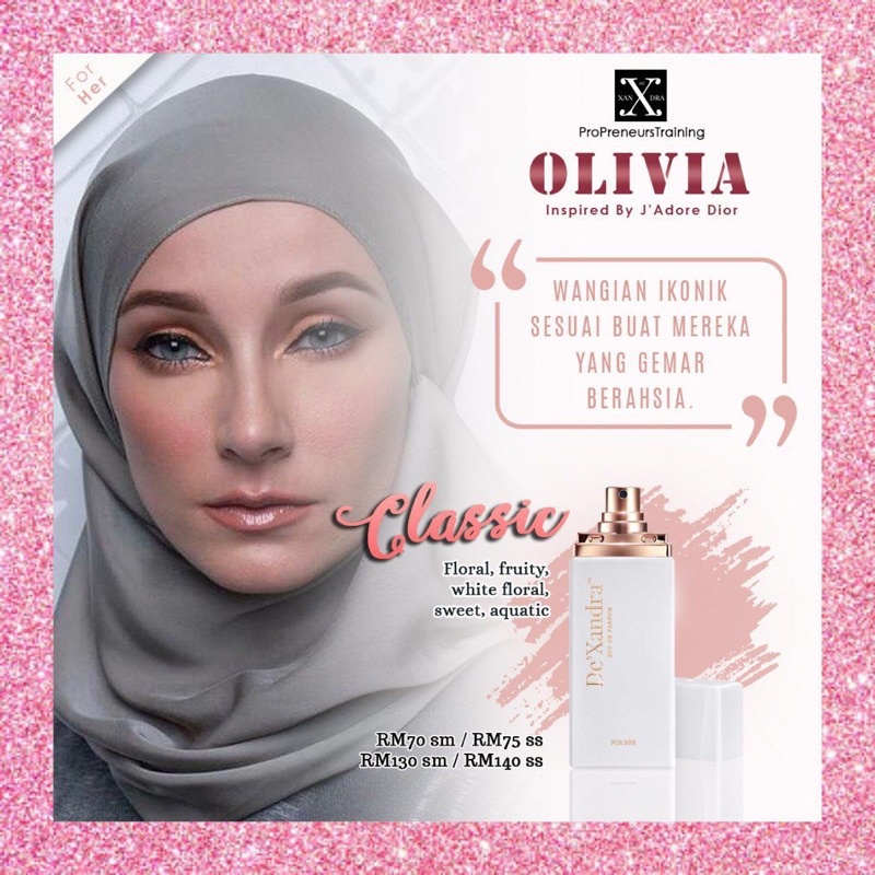 Olivia By Dexandra (Inspired Jadore) | Shopee Malaysia