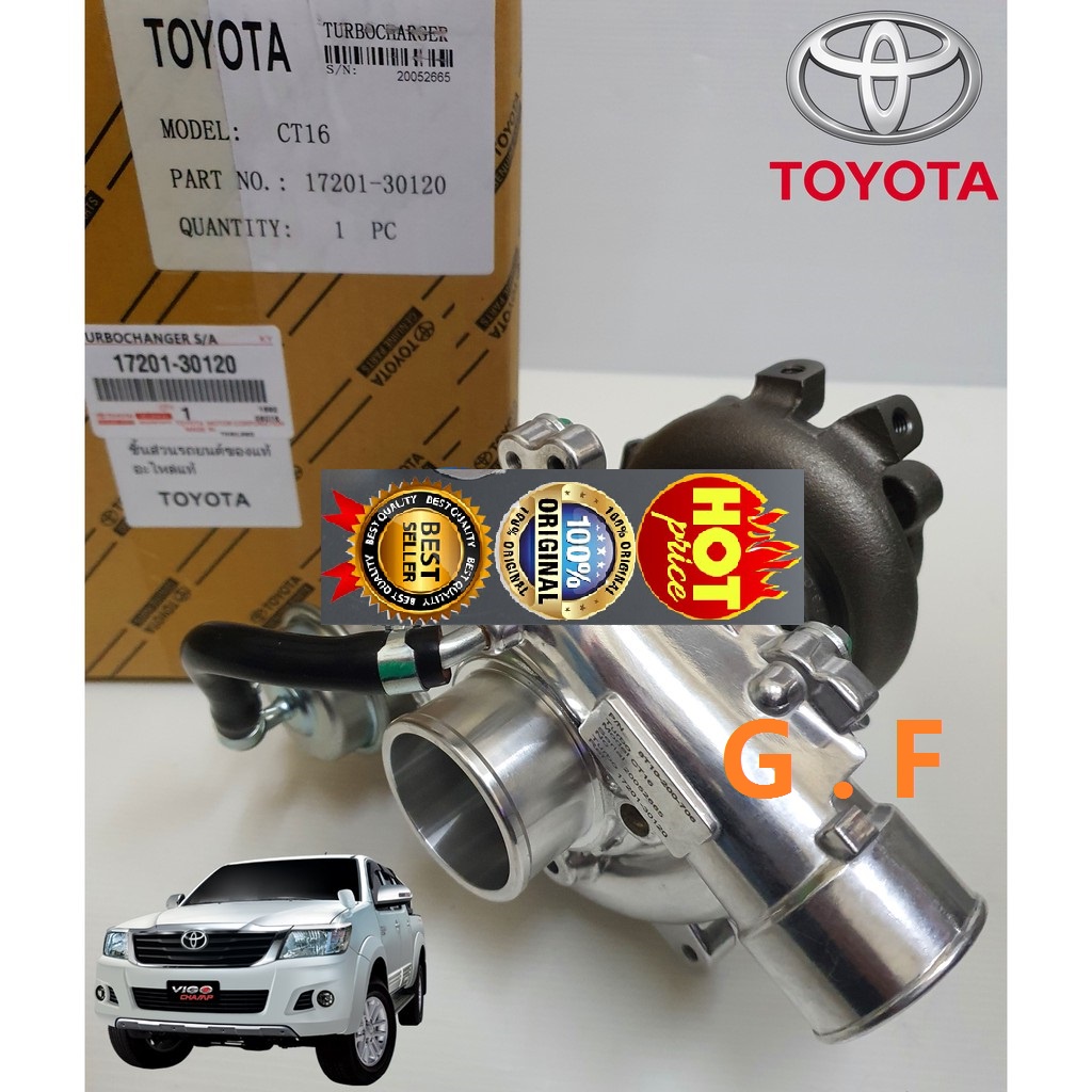 Brand New TOYOTA # TURBO CHARGER # TURBOCHARGER # CT16 # HILUX VIGO 2.5 (non VNT),FORTUNER ...