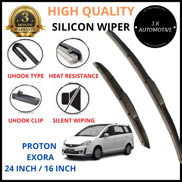 PROTON EXORA 3 Section Japan Silicone Car Wiper | Shopee Malaysia