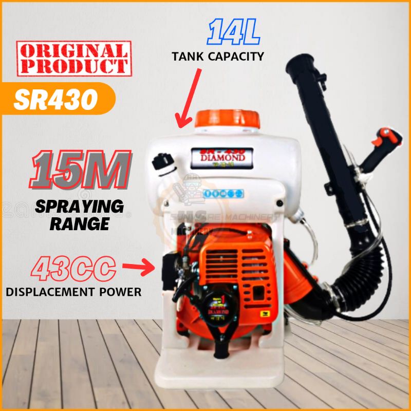 [INSTALMENT] Original Diamond SR430 Mistblower Mist Duster SR430 Mesin ...