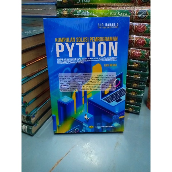 Original Book Collection Of python Programming Solutions by budi raharjo | Shopee Malaysia