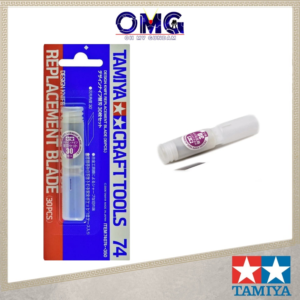 Tool Tamiya Design Knife Replacement Blade Knife Blade Refill (30pcs ...
