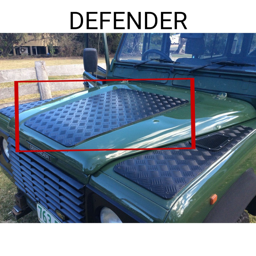 Defender Chequered Plate Bonnet | Shopee Malaysia