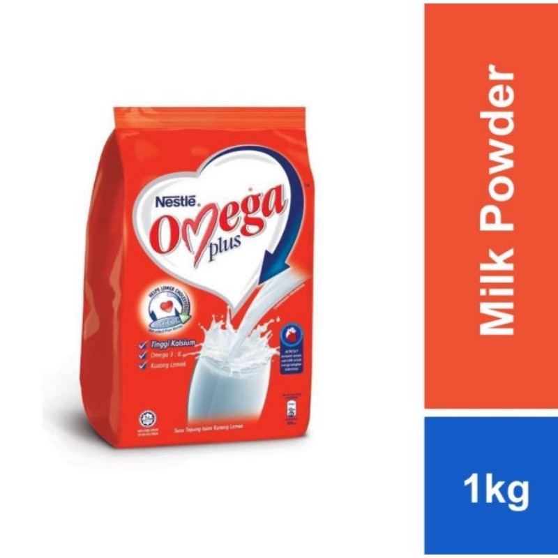 Nestle Omega Plus Milk Powder 1kg | Shopee Malaysia