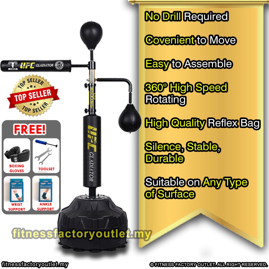 Boxing Punch Bag Training Rapid Reflex Boxing Bar Punching Bag Speed ...