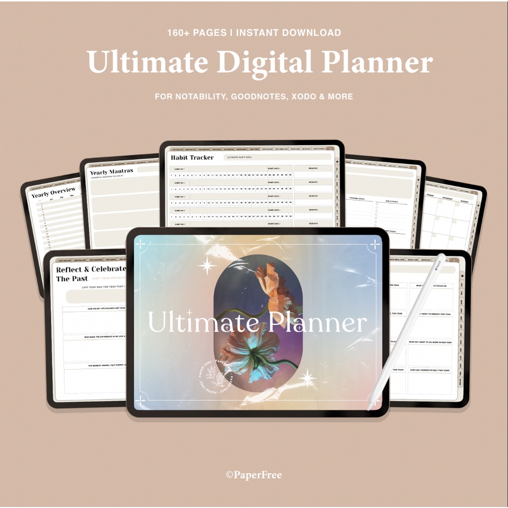 GoodNotes / Notability / Digital Ultimate Planner / PDF Digital Planner ...