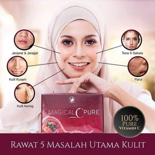 𝗠𝗮𝗴𝗶𝗰𝗮𝗹 𝗖 𝗣𝘂𝗿𝗲 𝗩𝗶𝗿𝗮𝗹 𝗢𝗿𝗶𝗴𝗶𝗻𝗮𝗹 💯 | Shopee Malaysia