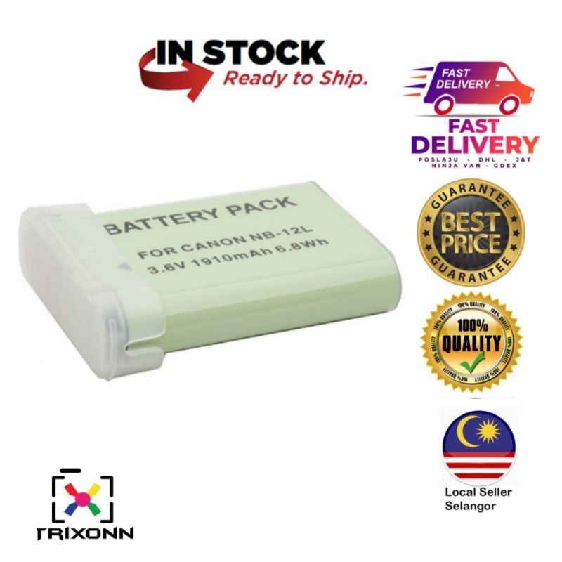 🔥READY STOCK🔥 Proocam Viloso NB-12L rechargeable battery for Canon ...