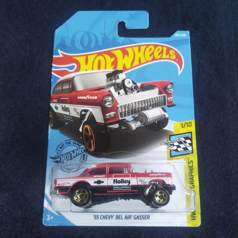 MERAH Diecast Hot Wheels Hotwheels HW Speed Graphics 55 Chevy Doorbell ...