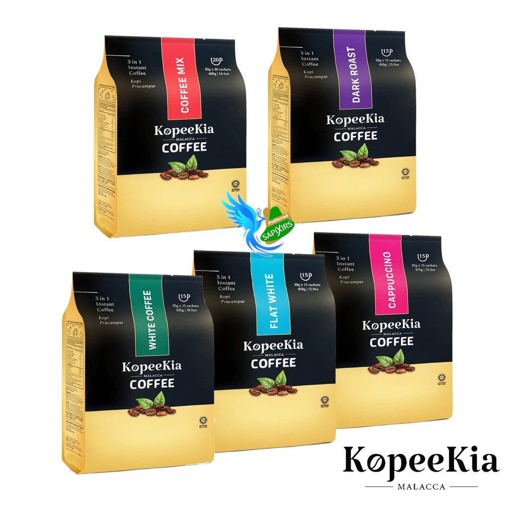 KOPEEKIA Malacca Instant Coffee Series | Kopi Segera Kopeekia Melaka ...