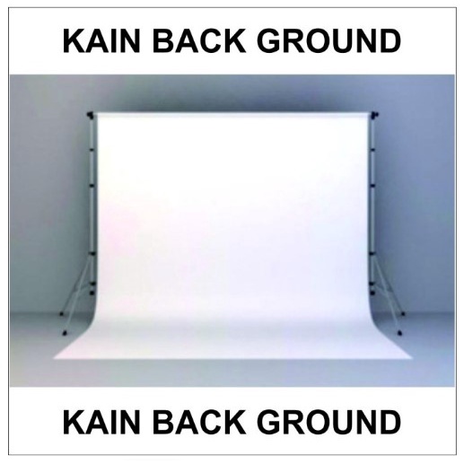 PUTIH White SCREEN background Cloth, WHITE backdrop 3m x 1.6 Thick ...