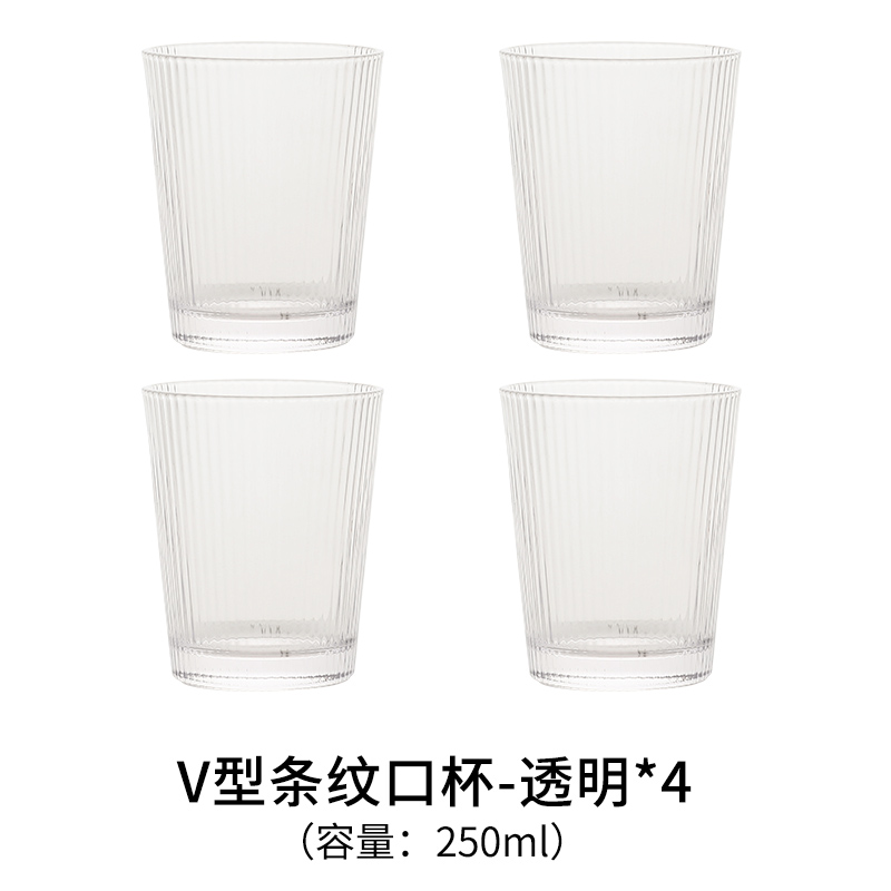 WUXINCahaya Mewah Cawan Kaca Rumah Cawan Gelas Set Ruang Tamu Bir Cawan ...