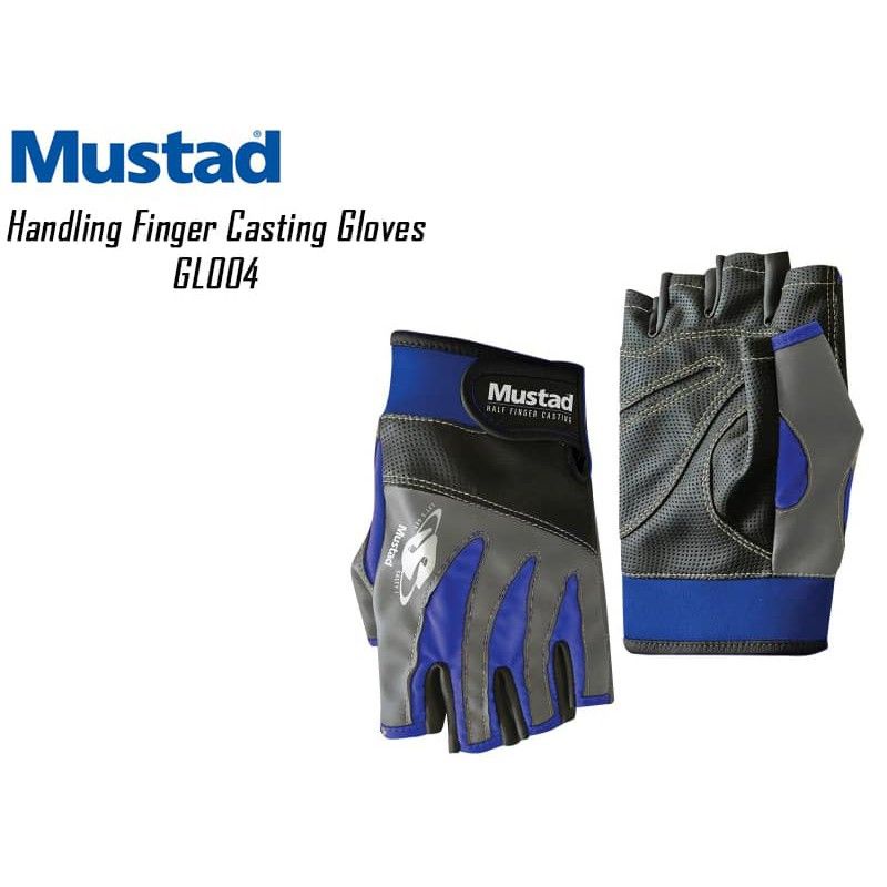 MUSTAD HALF FINGER CASTING GLOVE (L) | Shopee Malaysia
