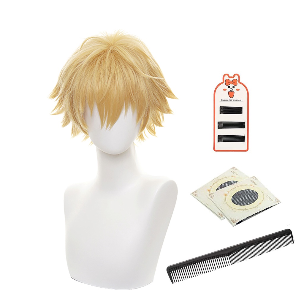 HOLOUN Anime Cosplay Chainsaw Man Wig Denji Hair Wig Makima Cosplay Wig ...