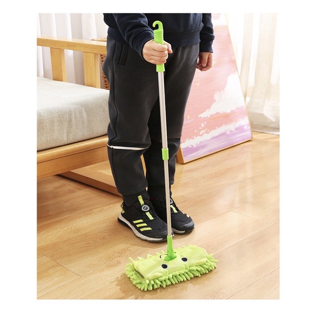 Mini Housekeeping Cleaning Tools Set for Children Adorable Mop Small ...