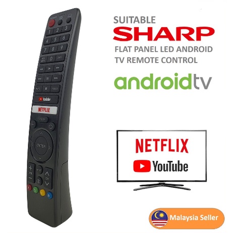 Sharp LED Remote Android TV 32 Inch - 60 Inch | Shopee Malaysia