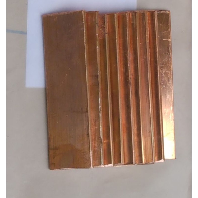 copper bracket / copper strip / Copper grounding / pure copper | Shopee ...