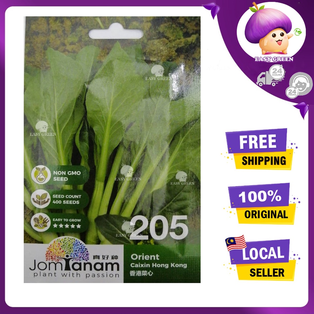 BENIH JOM TANAM JT205 (400 SEEDS) ORIENT CAIXIN HONG KONG SEEDS/SAWI ...