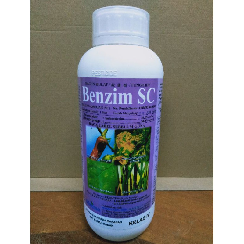 BENZIM SC 1LITER RACUN KULAT FUNGICIDE | Shopee Malaysia