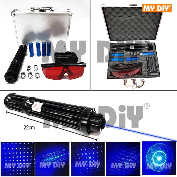 MYDIYHOMEDEPOT - Military High Power Laser Pointer Blue Light / Blue ...