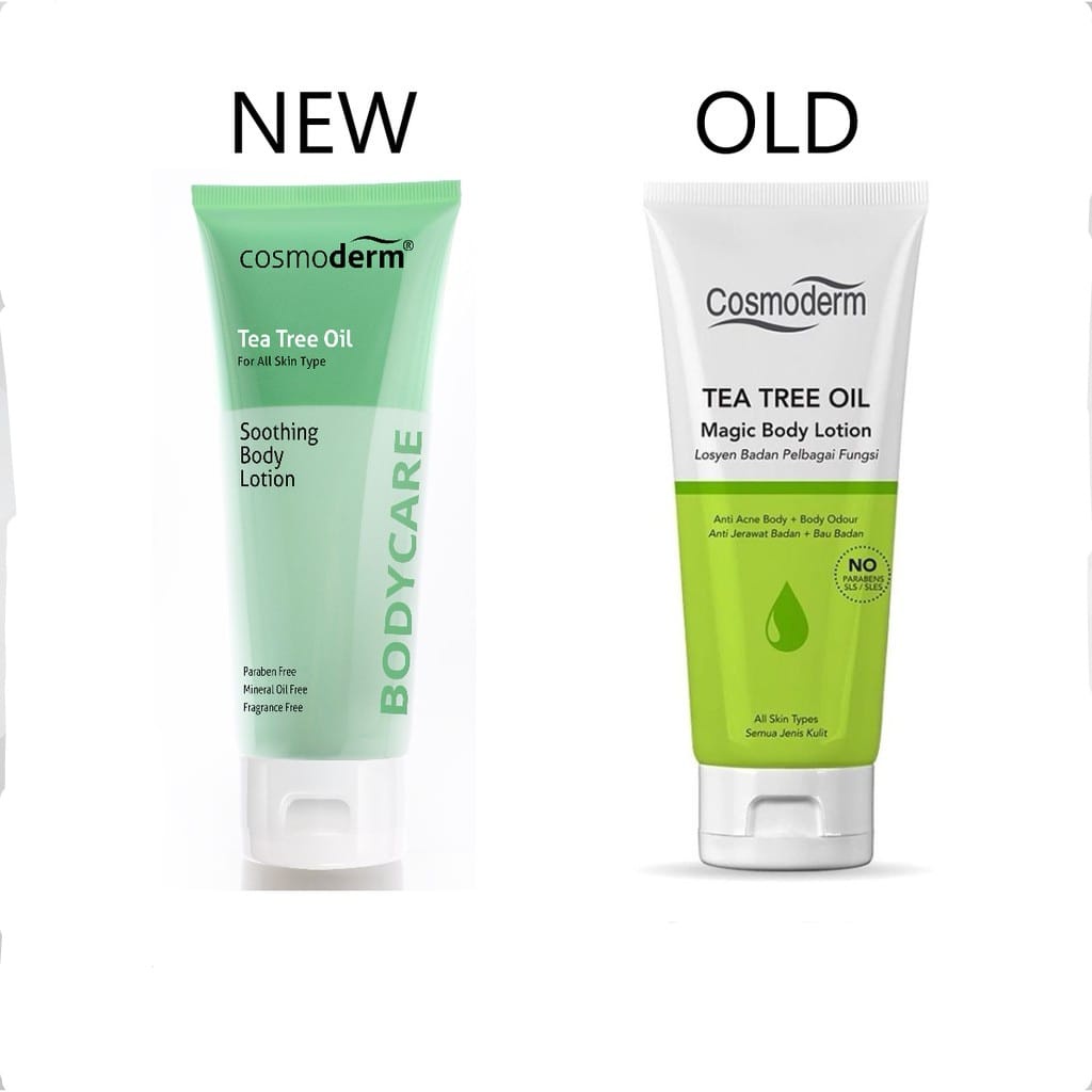 COSMODERM TEA TREE OIL SOOTHING BODY LOTION 125mL-HALAL [EXP: 6/2026 ...