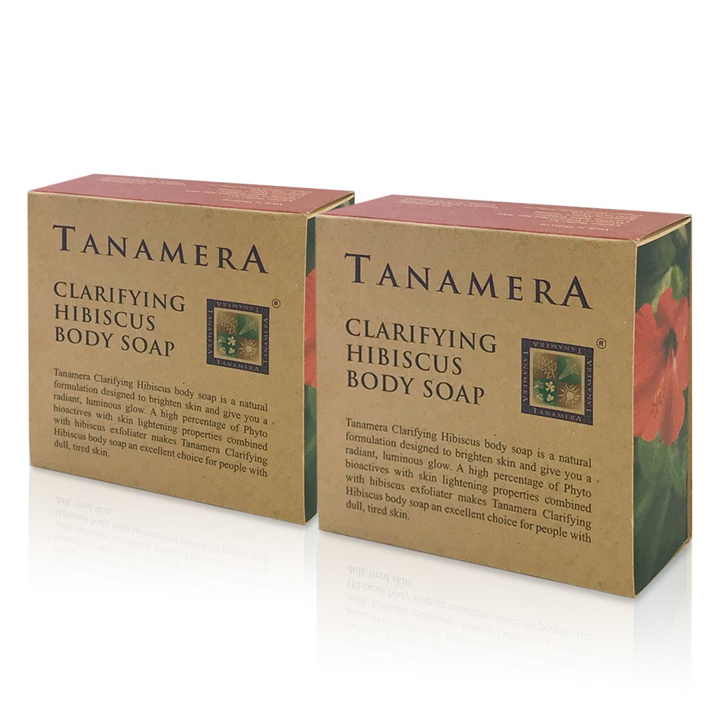 Tanamera Clarifying Hibiscus Body Soap 100g x 2 (Plant Based) | Shopee ...