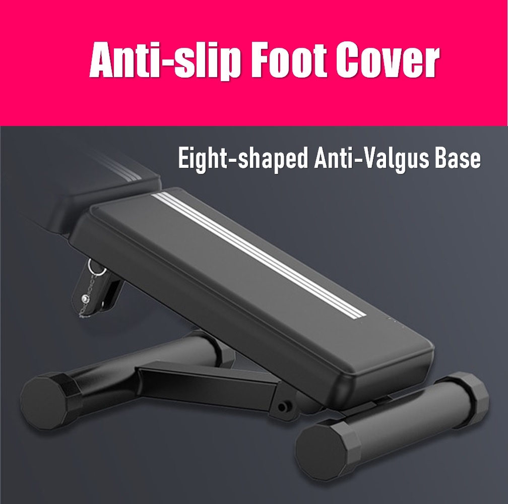 ADSports F6 Multifunctional Adjustable Foldable Supine Board Flat Bench ...