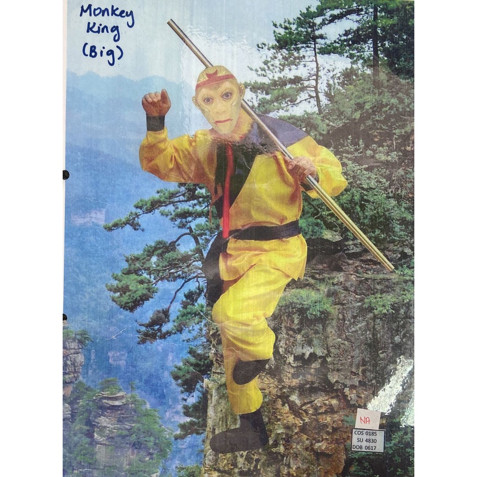 Instant Costumes Monkey King Big (Kids) | Shopee Malaysia