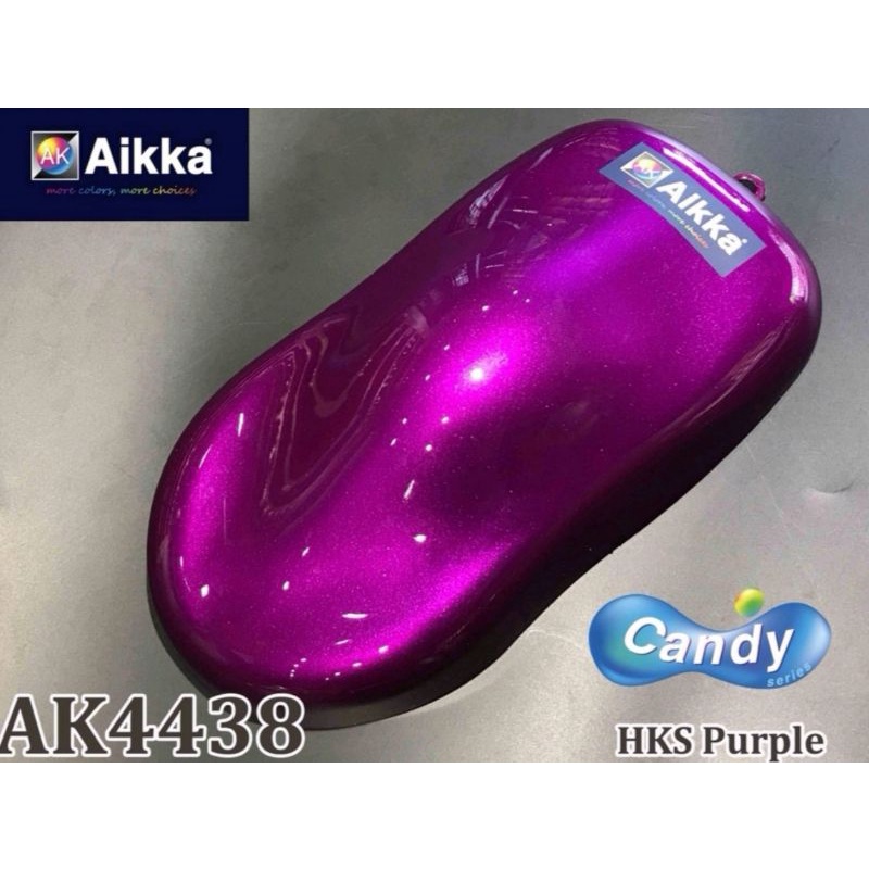 AIKKA AK4438 HKS PURPLE CANDY EFFECT AUTOMOTIVE 2K CAR PAINT | Shopee ...