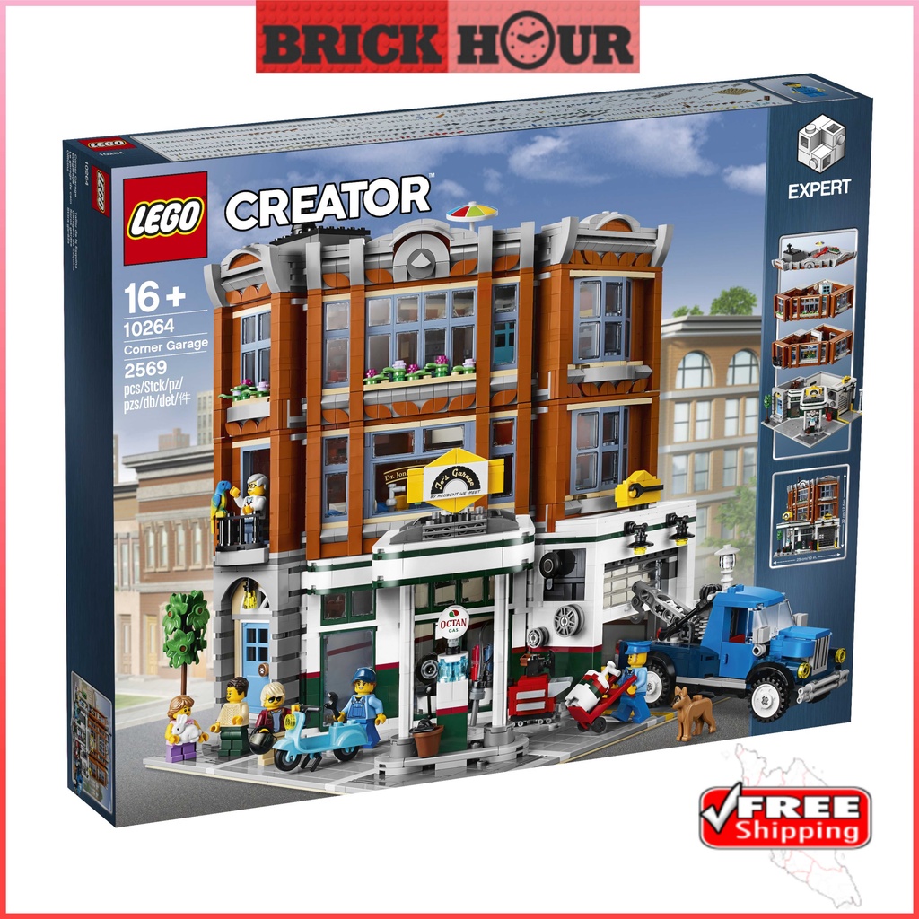 LEGO CREATOR EXPERT 10264 Corner Garage | Shopee Malaysia