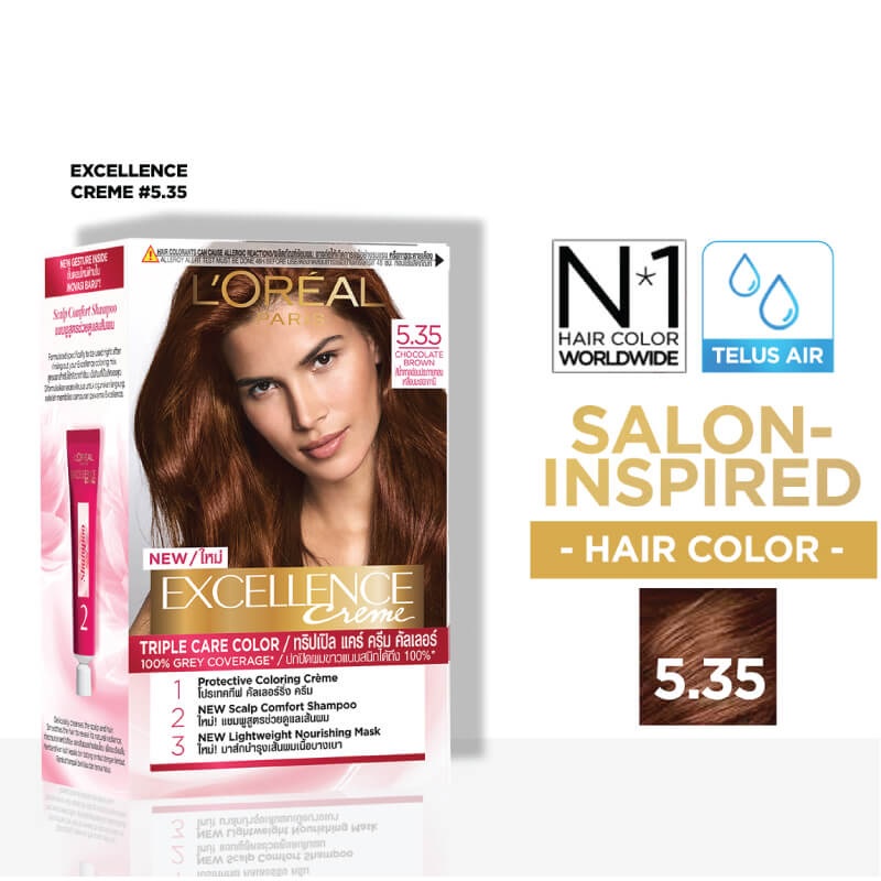EXCELLENCE Excellence Creme Natural Light Brown 05(W) | Shopee Malaysia