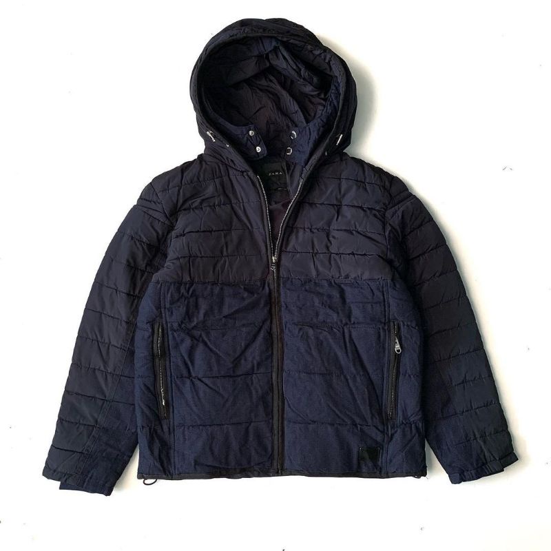 Goose Down Jacket Puffer Jacket Gose Down Zara Man Shopee Malaysia