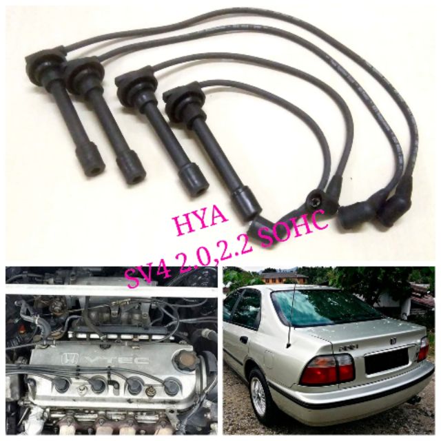 HONDA ACCORD SV4 2.0, 2.2 SOHC IGNITION SPARK PLUG CABLE | Shopee Malaysia