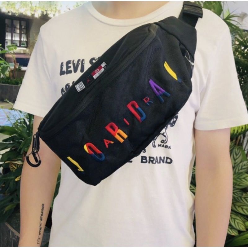 Nike Air Jordan Unisex Crossbody Backpack Sling Porch Pouch Shoulder ...