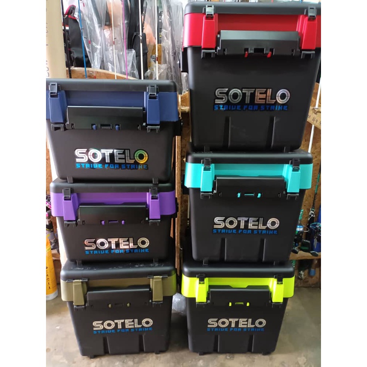 Fisherman Outdoor Fishing Sotelo Catch Tackle Hook Lure Box / Kotak ...