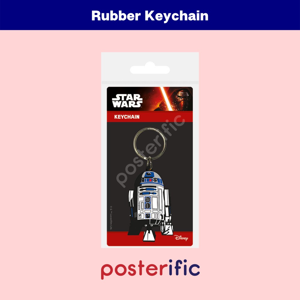 Star Wars (R2-D2) - Rubber Keychain (4.5 cm X 6 cm) | Shopee Malaysia