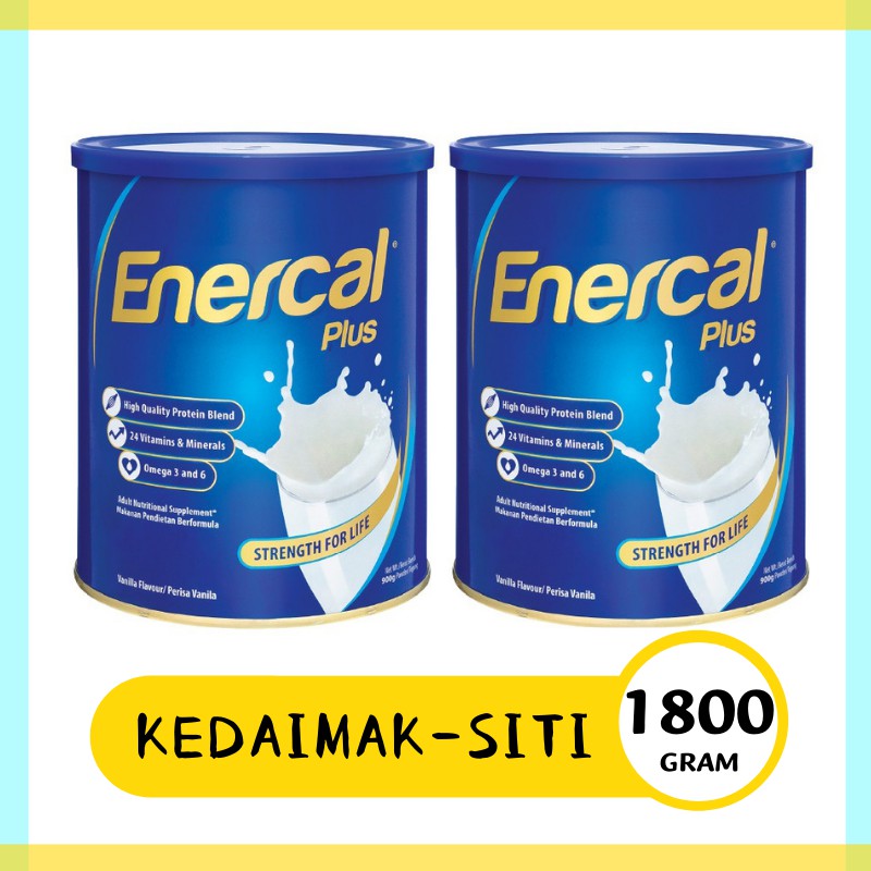 ENERCAL PLUS MILK POWDER 900G X 2 TIN | Shopee Malaysia