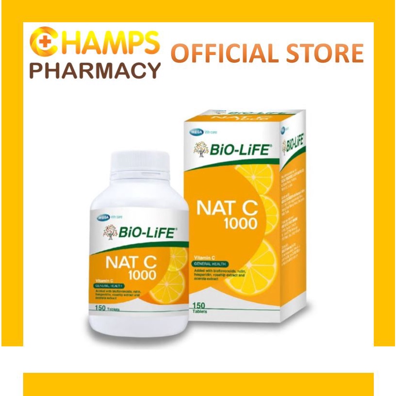 Bio Life Nat C 1000mg (150's) (EXP:10/2023) | Shopee Malaysia