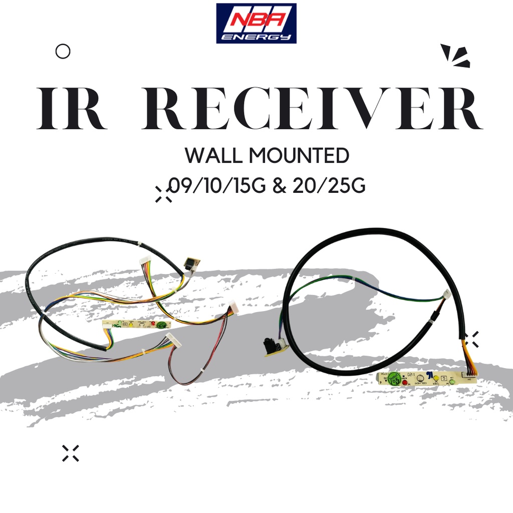 SENSOR RECEIVER AIRCOND WALL MOUNTED 09/10/15G & 20/25G (READY STOCK ...