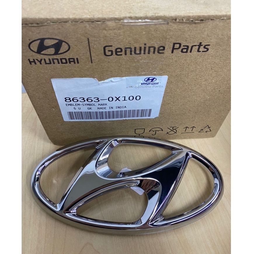 EMBLEM NAME PLATE / LOGO FRONT (H) GENUINE PART (ORIGINAL) [86363-0X100 ...