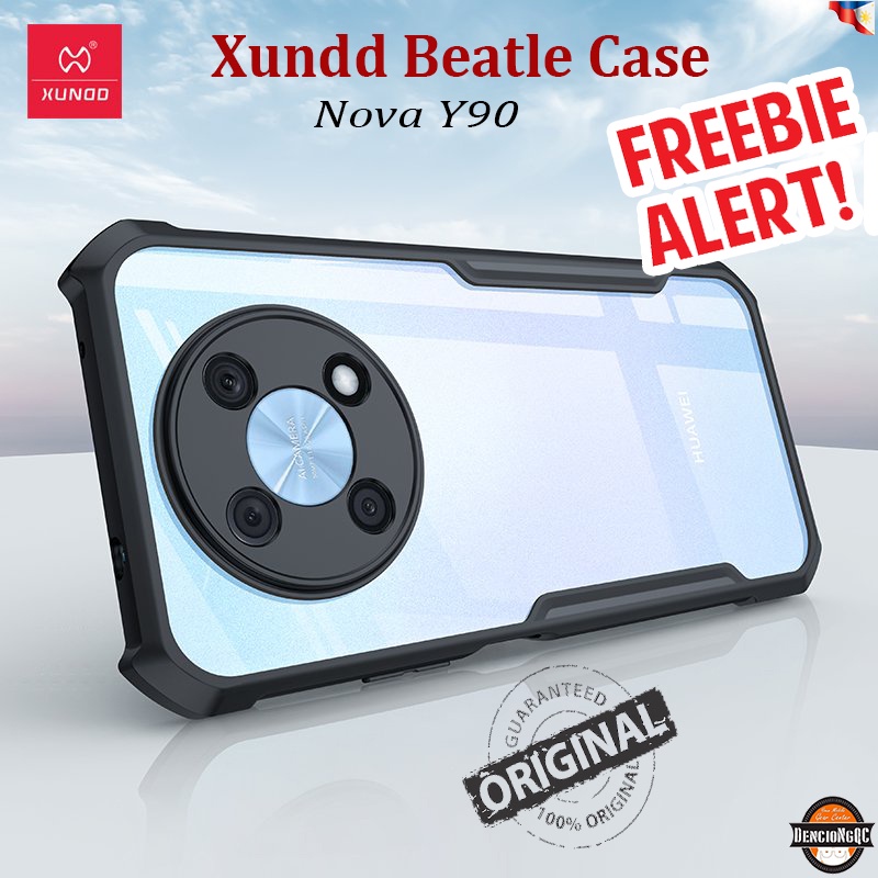 Huawei Nova Y90 XUNDD Beatle Shockproof Case + FREEBIE | Shopee Malaysia