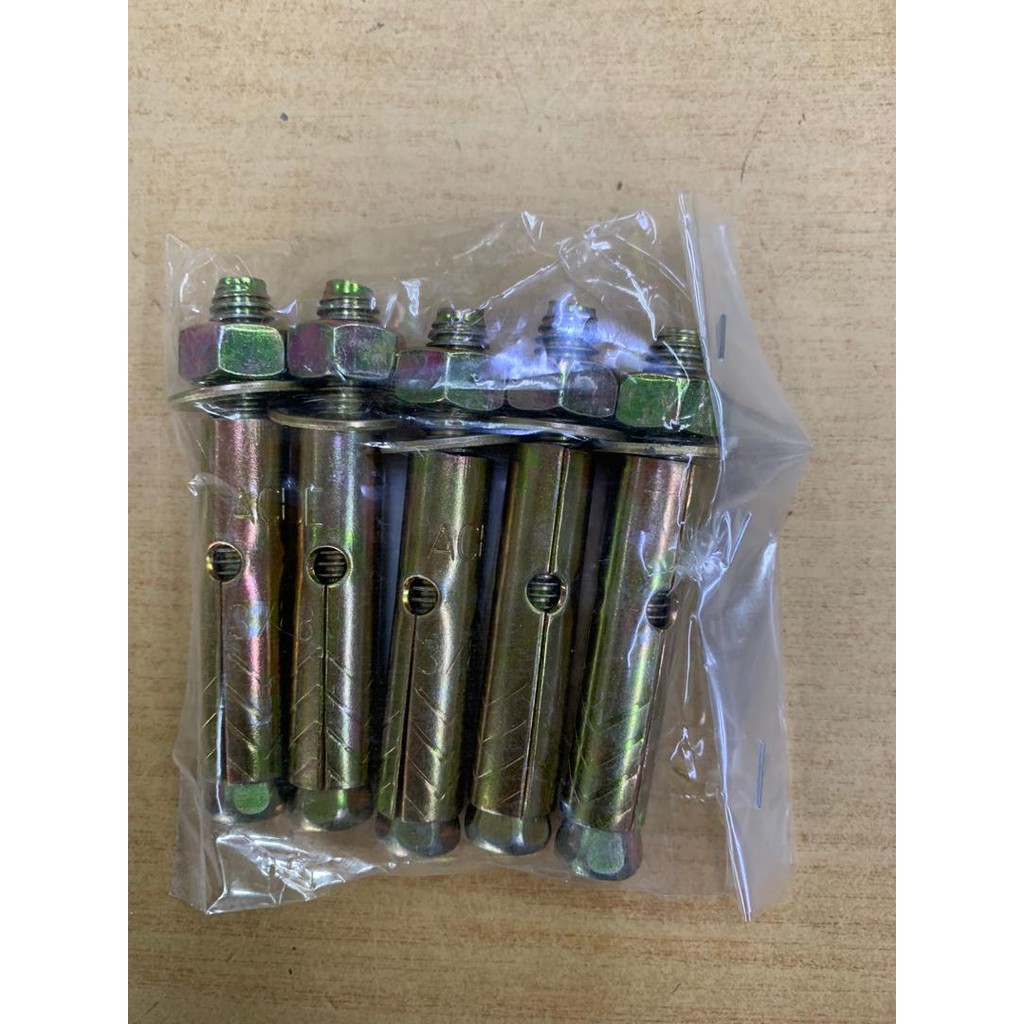 ACE Sleeve Anchor Metal Wall Plug 1/4" 5/16" 3/8" 1/2" 8mm 10mm 12mm ...