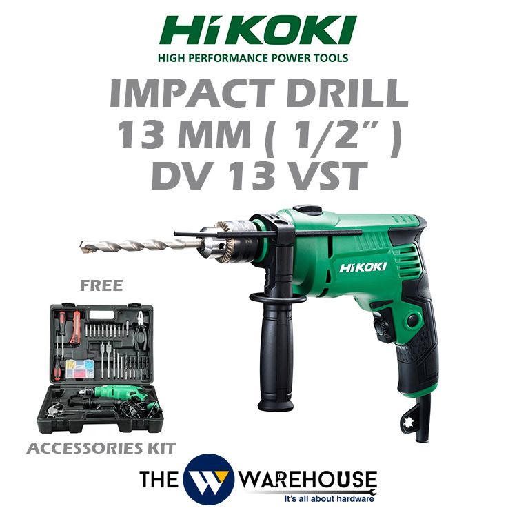 HiKOKI Impact Drill DV13VST 13mm | Shopee Malaysia