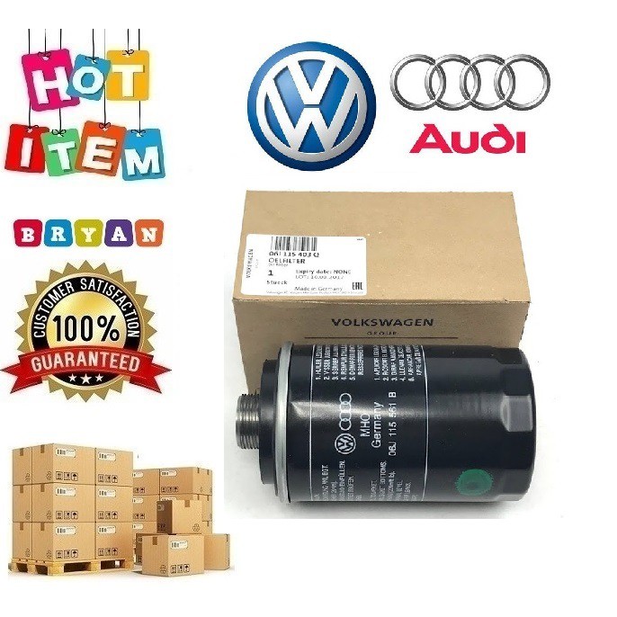 AUDI VOLKSWAGEN A4 A5 A6 A7 Q3 Q5 Passat Golf CC Scirocco , OIL FILTER ...