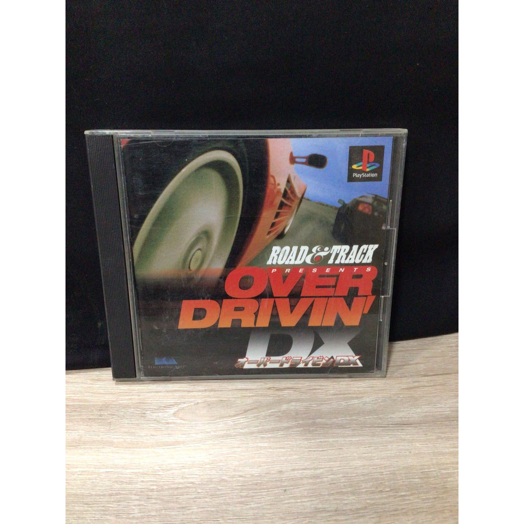 Original Disc [PS1] Road & Track Presents: Over Drivin'dx (Japan) (SLPS ...