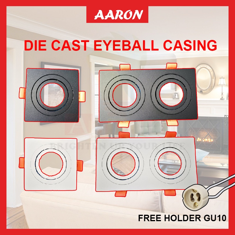 EyeBall Casing Black and White with Single Head or Double Head (High ...
