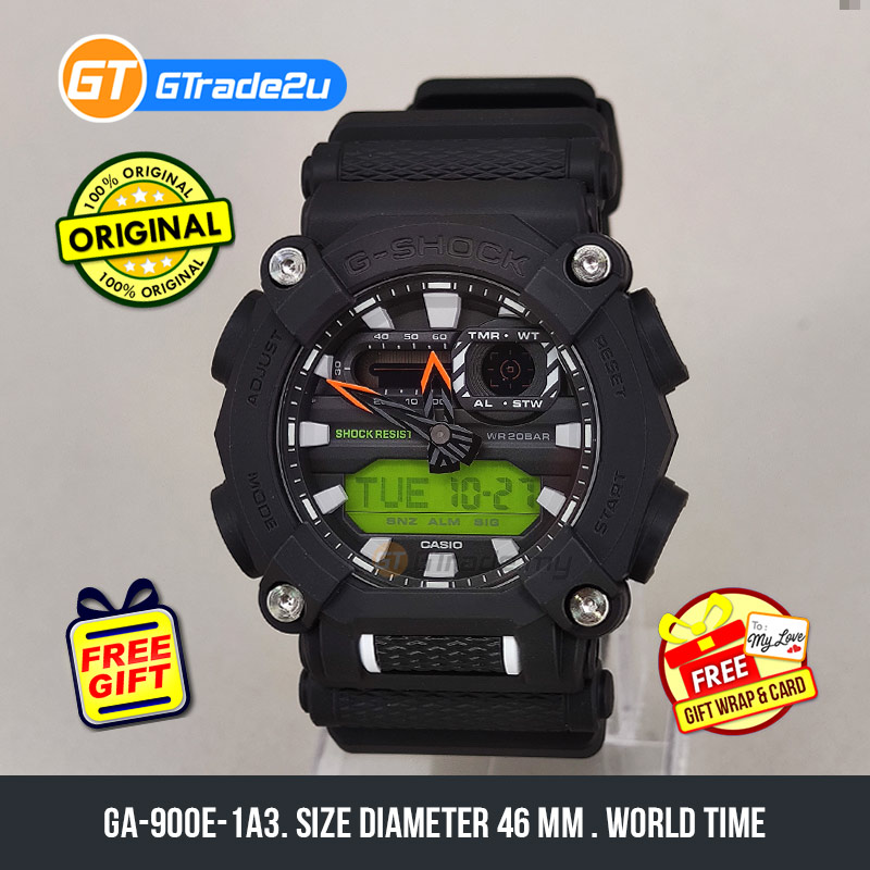 Original G Shock Men GA-900E-1A3 GA900E-1A3 Analog Digital GA900 Mat ...