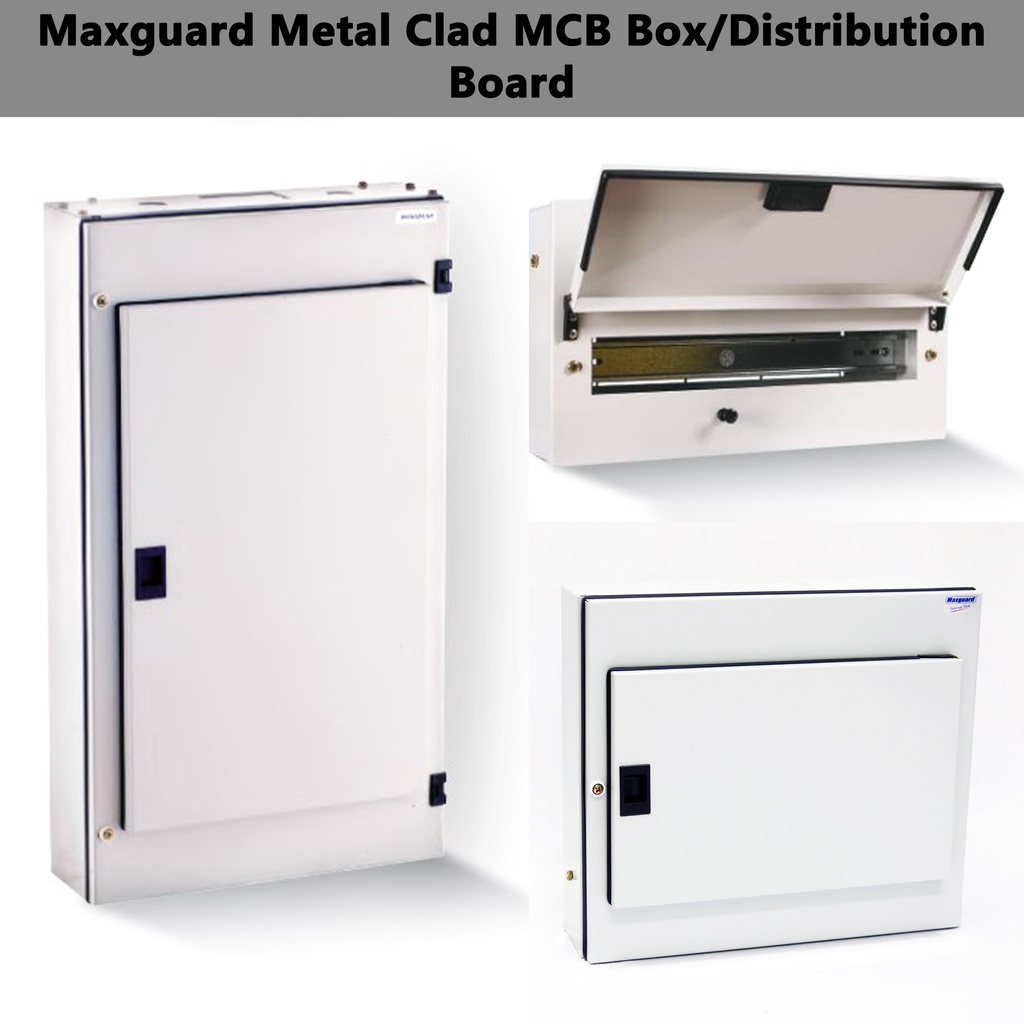 Maxguard Kotak MCB Metal Clad Papan Agihan [Basic/Ekonomi ...